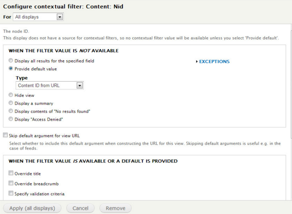 How To Display Related Nodes In A Block Based On Taxonomy Terms With Views 3 And Drupal 7